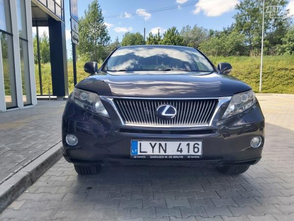 Black Lexus RX 450h 2009 in Vilnius, with an engine capacity of 3.50 L and mileage of 238 thousand km for 12400 €, photo 2 on AUTOMOTO.COM.LV
