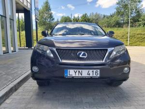 Black Lexus RX 450h 2009 in Vilnius, with an engine capacity of 3.50 L and mileage of 238 thousand km for 12400 €, photo 3 on AUTOMOTO.COM.LV