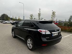 Black Lexus RX 450h 2009 in Vilnius, with an engine capacity of 3.50 L and mileage of 232 thousand km for 7450 €, photo 8 on AUTOMOTO.COM.LV