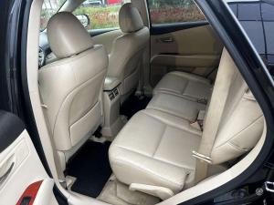 Black Lexus RX 450h 2009 in Vilnius, with an engine capacity of 3.50 L and mileage of 232 thousand km for 7450 €, photo 10 on AUTOMOTO.COM.LV