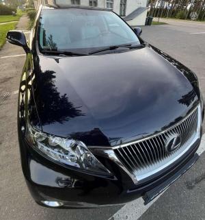 Melns Lexus RX 450h 2009 Viļņa, ar dzinēja tilpumu 0.00 L un nobraukumu 315 tūkst. km par 9300 €, foto  vietnē AUTOMOTO.COM.LV