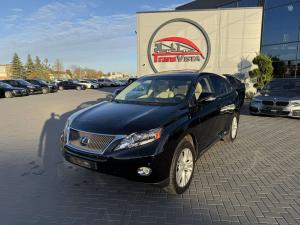 Melns Lexus RX 450h 2009 Telšiai, ar dzinēja tilpumu 3.46 L un nobraukumu 270 tūkst. km par 10300 €, foto  vietnē AUTOMOTO.COM.LV