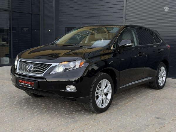 Melns Lexus RX 450h 2010 Viļņa, ar dzinēja tilpumu 3.46 L un nobraukumu 230 tūkst. km par 13999 €, foto 2 vietnē AUTOMOTO.COM.LV