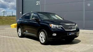 Черный Лексус RX 450h 2010 в Вильнюс, объемом двигателя 3.50 л и пробегом 370 тыс. км за 10990 €, фото 4 на AUTOMOTO.COM.LV