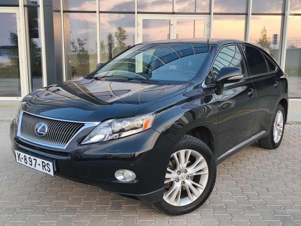 Melns Lexus RX 450h 2010 Viļņa, ar dzinēja tilpumu 3.50 L un nobraukumu 231 tūkst. km par 12950 €, foto 7 vietnē AUTOMOTO.COM.LV