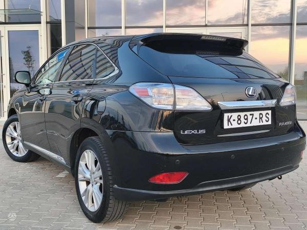 Melns Lexus RX 450h 2010 Viļņa, ar dzinēja tilpumu 3.50 L un nobraukumu 231 tūkst. km par 12950 €, foto 9 vietnē AUTOMOTO.COM.LV