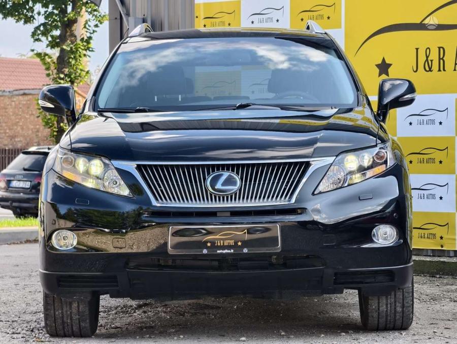 Melns Lexus RX 450h 2010 Šauļi, ar dzinēja tilpumu 3.46 L un nobraukumu 313 tūkst. km par 10900 €, foto 3 vietnē AUTOMOTO.COM.LV