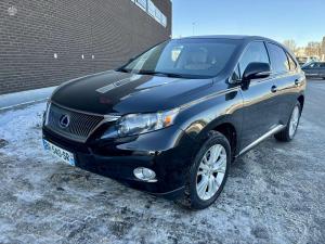 Melns Lexus RX 450h 2011 Tauragė, ar dzinēja tilpumu 3.46 L un nobraukumu 300 tūkst. km par 9900 €, foto  vietnē AUTOMOTO.COM.LV