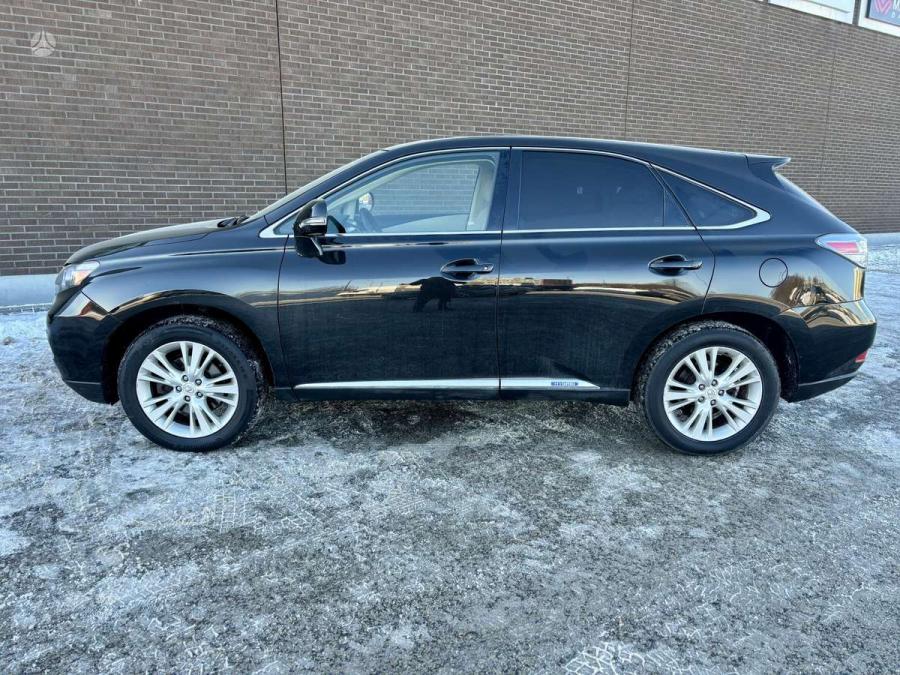 Melns Lexus RX 450h 2011 Tauragė, ar dzinēja tilpumu 3.46 L un nobraukumu 300 tūkst. km par 9900 €, foto 4 vietnē AUTOMOTO.COM.LV