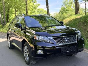Черный Лексус RX 450h 2011 в Утена, объемом двигателя 3.46 л и пробегом 162 тыс. км за 12990 €, фото 5 на AUTOMOTO.COM.LV