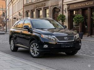 Black Lexus RX 450h 2011 in Vilnius, with an engine capacity of 3.46 L and mileage of 162 thousand km for 13250 €, photo  on AUTOMOTO.COM.LV
