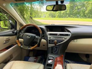Black Lexus RX 450h 2011 in Vilnius, with an engine capacity of 3.46 L and mileage of 162 thousand km for 13250 €, photo 19 on AUTOMOTO.COM.LV