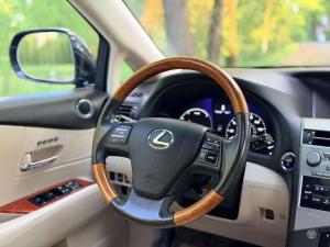 Black Lexus RX 450h 2011 in Vilnius, with an engine capacity of 3.46 L and mileage of 162 thousand km for 13250 €, photo 21 on AUTOMOTO.COM.LV