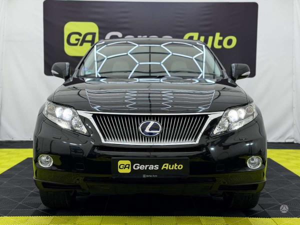 Black Lexus RX 450h 2011 in Vilnius, with an engine capacity of 3.46 L and mileage of 254 thousand km for 12500 €, photo 2 on AUTOMOTO.COM.LV