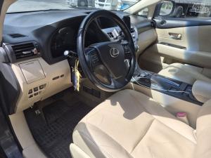 Black Lexus RX 450h 2011 in Trakai, with an engine capacity of 3.50 L and mileage of 415 thousand km for 11800 €, photo 9 on AUTOMOTO.COM.LV