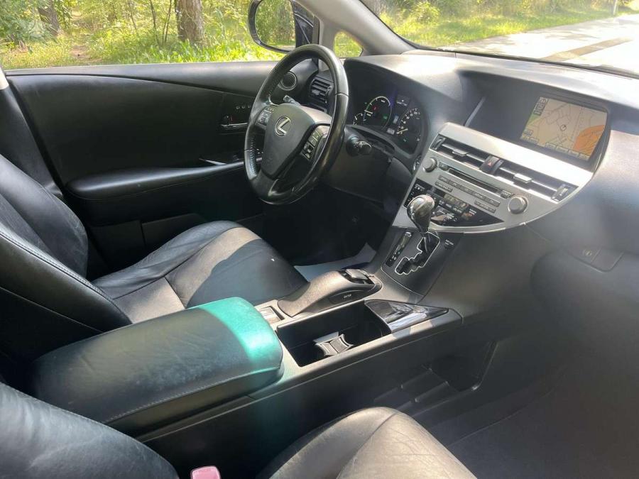 Melns Lexus RX 450h 2011 Viļņa, ar dzinēja tilpumu 3.46 L un nobraukumu 283 tūkst. km par 12750 €, foto 18 vietnē AUTOMOTO.COM.LV
