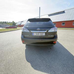 Melns Lexus RX 450h 2011 Viļņa, ar dzinēja tilpumu 3.46 L un nobraukumu 292 tūkst. km par 11300 €, foto 9 vietnē AUTOMOTO.COM.LV