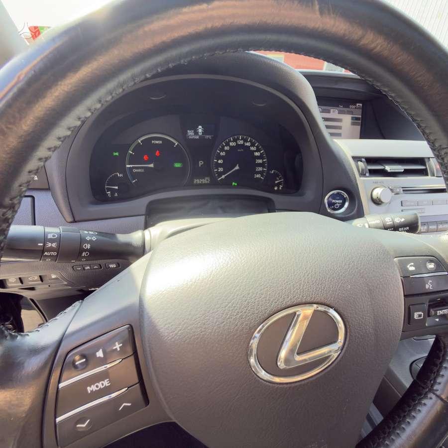 Melns Lexus RX 450h 2011 Viļņa, ar dzinēja tilpumu 3.46 L un nobraukumu 292 tūkst. km par 11300 €, foto 20 vietnē AUTOMOTO.COM.LV