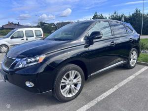 Black Lexus RX 450h 2011 in Vilnius, with an engine capacity of 3.46 L and mileage of 185 thousand km for 13900 €, photo 3 on AUTOMOTO.COM.LV
