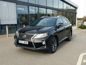 Черный Лексус RX 450h 2012 в Вильнюс, объемом двигателя 3.46 л и пробегом 235 тыс. км за 15700 €, фото  на AUTOMOTO.COM.LV