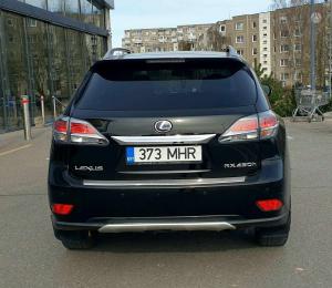 Melns Lexus RX 450h 2012 Viļņa, ar dzinēja tilpumu 3.46 L un nobraukumu 235 tūkst. km par 15700 €, foto 5 vietnē AUTOMOTO.COM.LV