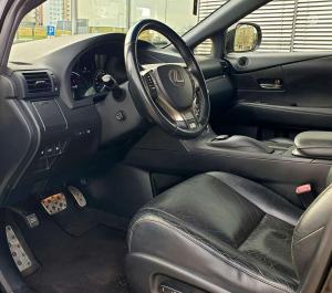 Melns Lexus RX 450h 2012 Viļņa, ar dzinēja tilpumu 3.46 L un nobraukumu 235 tūkst. km par 15700 €, foto 7 vietnē AUTOMOTO.COM.LV