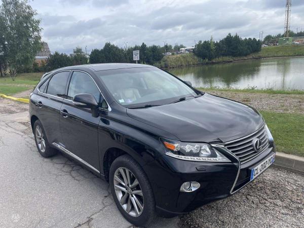Black Lexus RX 450h 2012 in Vilnius, with an engine capacity of 3.46 L and mileage of 170 thousand km for 14950 €, photo 1 on AUTOMOTO.COM.LV
