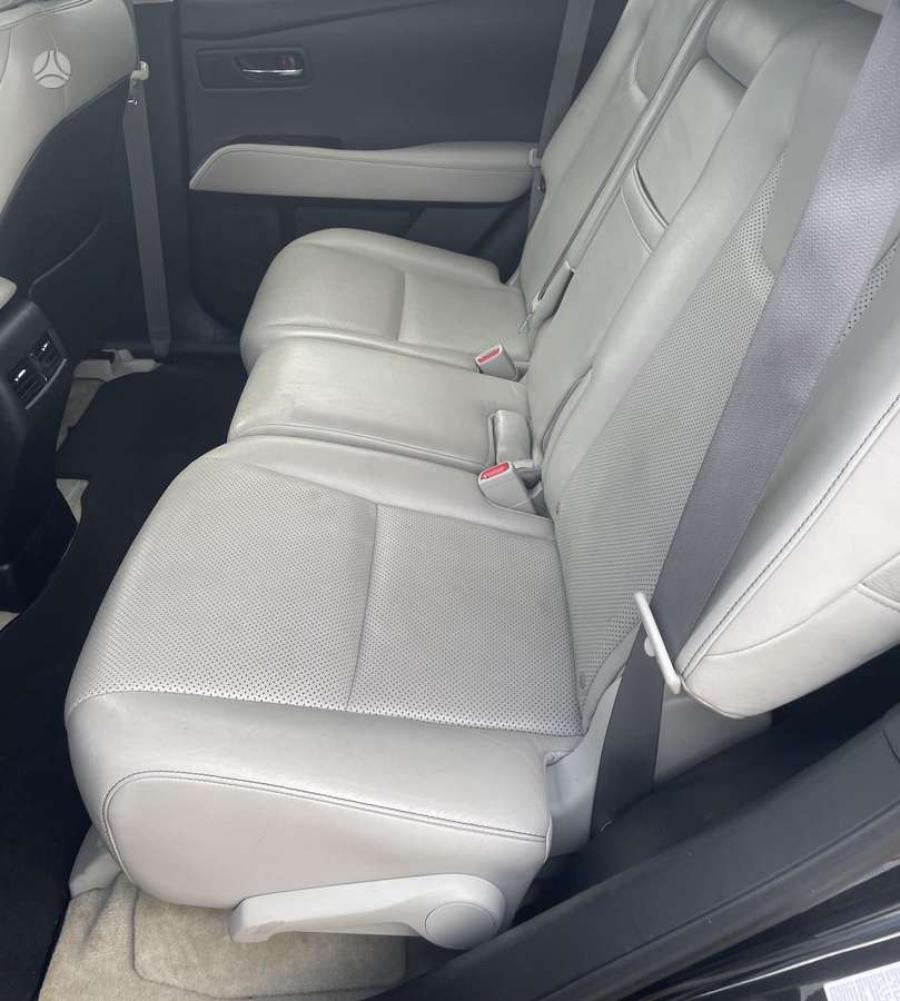 Melns Lexus RX 450h 2012 Viļņa, ar dzinēja tilpumu 3.46 L un nobraukumu 170 tūkst. km par 14950 €, foto 12 vietnē AUTOMOTO.COM.LV