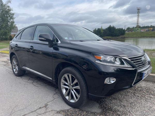Black Lexus RX 450h 2012 in Vilnius, with an engine capacity of 3.46 L and mileage of 170 thousand km for 14950 €, photo 2 on AUTOMOTO.COM.LV