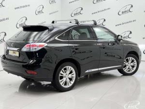 Black Lexus RX 450h 2012 in Vilnius, with an engine capacity of 3.46 L and mileage of 351 thousand km for 7900 €, photo 4 on AUTOMOTO.COM.LV