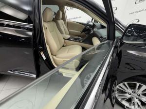 Black Lexus RX 450h 2012 in Vilnius, with an engine capacity of 3.46 L and mileage of 351 thousand km for 7900 €, photo 11 on AUTOMOTO.COM.LV