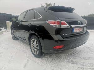 Black Lexus RX 450h 2013 in Vilnius, with an engine capacity of 3.50 L and mileage of 223 thousand km for 15900 €, photo 8 on AUTOMOTO.COM.LV