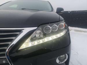 Black Lexus RX 450h 2013 in Vilnius, with an engine capacity of 3.50 L and mileage of 223 thousand km for 15900 €, photo 11 on AUTOMOTO.COM.LV