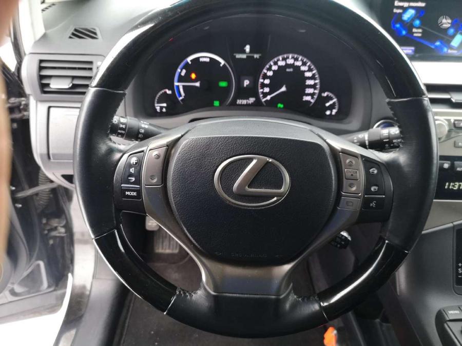 Black Lexus RX 450h 2013 in Vilnius, with an engine capacity of 3.50 L and mileage of 223 thousand km for 15900 €, photo 15 on AUTOMOTO.COM.LV