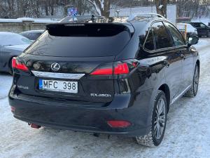 Melns Lexus RX 450h 2013 Viļņa, ar dzinēja tilpumu 3.46 L un nobraukumu 254 tūkst. km par 13700 €, foto 5 vietnē AUTOMOTO.COM.LV