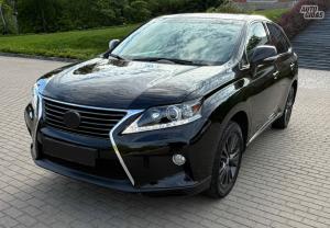 Черный Лексус RX 450h 2013 в Вильнюс, объемом двигателя 3.50 л и пробегом 169 тыс. км за 15850 €, фото  на AUTOMOTO.COM.LV