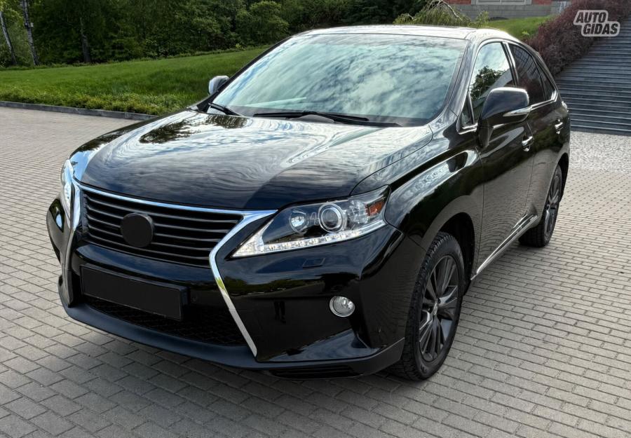 Melns Lexus RX 450h 2013 Viļņa, ar dzinēja tilpumu 3.50 L un nobraukumu 169 tūkst. km par 15850 €, foto 1 vietnē AUTOMOTO.COM.LV