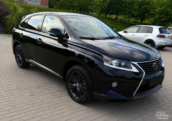 Melns Lexus RX 450h 2013 Viļņa, ar dzinēja tilpumu 3.50 L un nobraukumu 169 tūkst. km par 15850 €, foto 2 vietnē AUTOMOTO.COM.LV