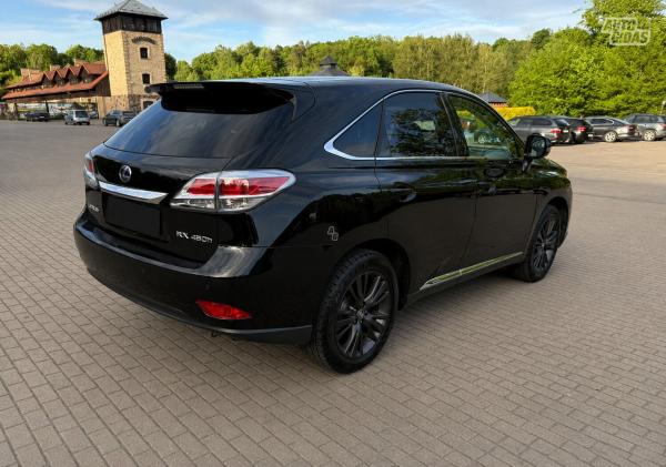 Melns Lexus RX 450h 2013 Viļņa, ar dzinēja tilpumu 3.50 L un nobraukumu 169 tūkst. km par 15850 €, foto 4 vietnē AUTOMOTO.COM.LV