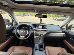 Melns Lexus RX 450h 2013 Viļņa, ar dzinēja tilpumu 3.50 L un nobraukumu 169 tūkst. km par 15850 €, foto 9 vietnē AUTOMOTO.COM.LV