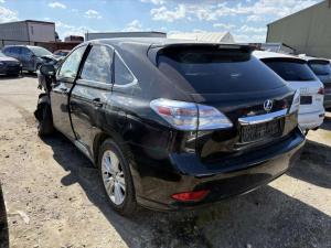 Black Lexus RX 450h 2013 in Siauliai, with an engine capacity of 3.50 L and mileage of 229 thousand km for 5750 €, photo 6 on AUTOMOTO.COM.LV
