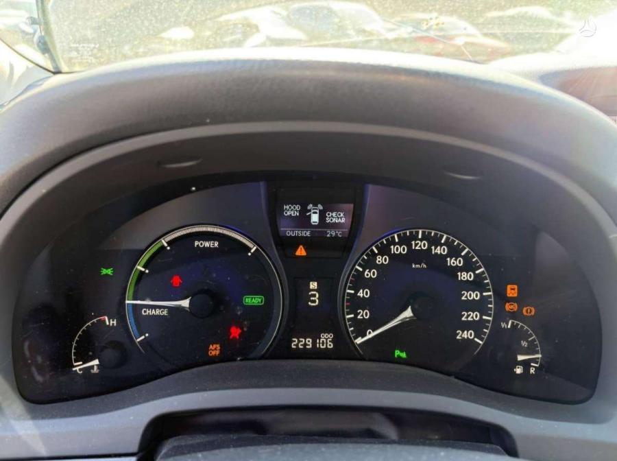 Black Lexus RX 450h 2013 in Siauliai, with an engine capacity of 3.50 L and mileage of 229 thousand km for 5750 €, photo 11 on AUTOMOTO.COM.LV