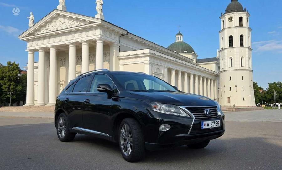 Черный Лексус RX 450h 2013 в Вильнюс, объемом двигателя 3.46 л и пробегом 184 тыс. км за 14700 €, фото 4 на AUTOMOTO.COM.LV