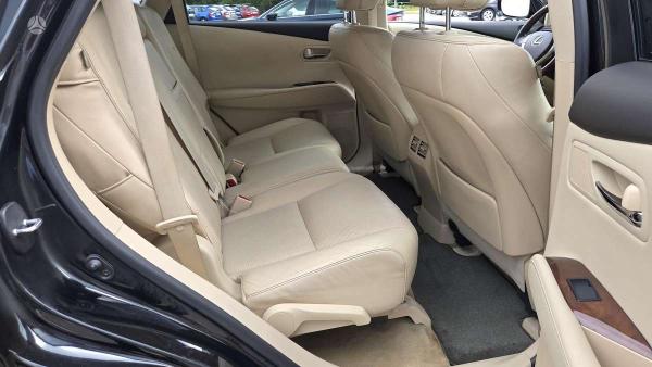 Melns Lexus RX 450h 2013 Viļņa, ar dzinēja tilpumu 3.46 L un nobraukumu 184 tūkst. km par 14700 €, foto 10 vietnē AUTOMOTO.COM.LV