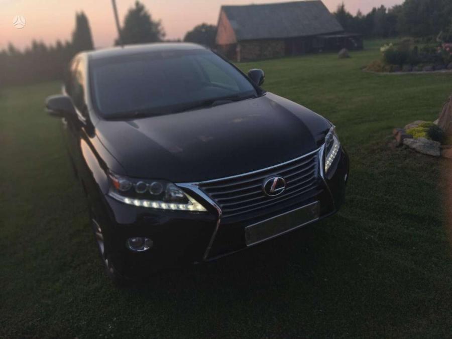Melns Lexus RX 450h 2013 Alīta, ar dzinēja tilpumu 3.50 L un nobraukumu 226 tūkst. km par 15100 €, foto 3 vietnē AUTOMOTO.COM.LV