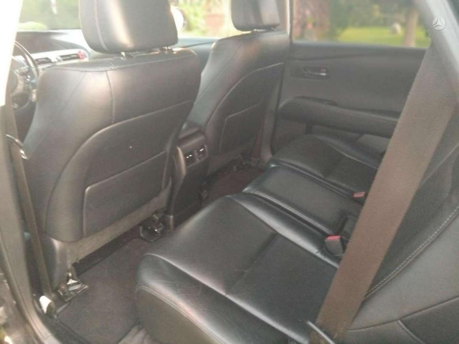 Melns Lexus RX 450h 2013 Alīta, ar dzinēja tilpumu 3.50 L un nobraukumu 226 tūkst. km par 15100 €, foto 20 vietnē AUTOMOTO.COM.LV