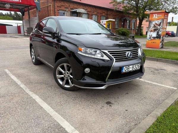 Melns Lexus RX 450h 2013 Viļņa, ar dzinēja tilpumu 3.46 L un nobraukumu 251 tūkst. km par 16698 €, foto 1 vietnē AUTOMOTO.COM.LV