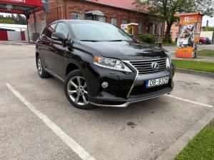 Black Lexus RX 450h 2013 in Vilnius, with an engine capacity of 3.46 L and mileage of 251 thousand km for 16698 €, photo  on AUTOMOTO.COM.LV