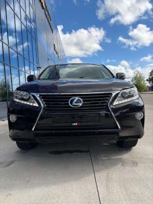 Black Lexus RX 450h 2014 in Panevezys, with an engine capacity of 3.46 L and mileage of 194 thousand km for 15600 €, photo 6 on AUTOMOTO.COM.LV