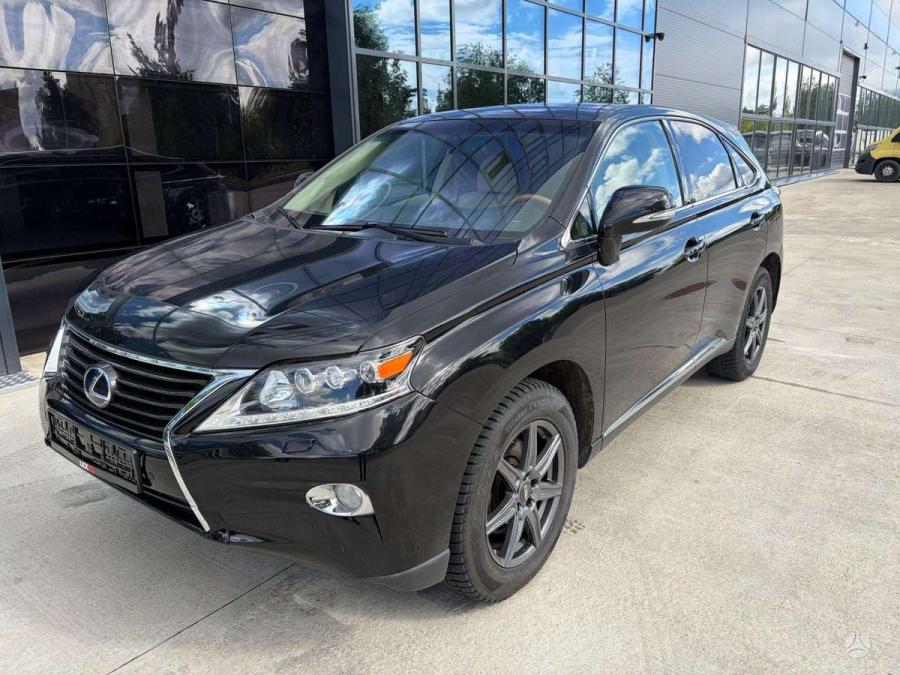 Black Lexus RX 450h 2014 in Panevezys, with an engine capacity of 3.46 L and mileage of 194 thousand km for 15600 €, photo 7 on AUTOMOTO.COM.LV